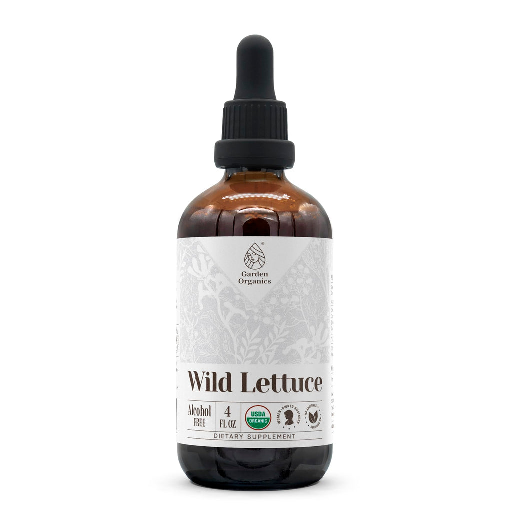 organic wild lettuce herbal extract