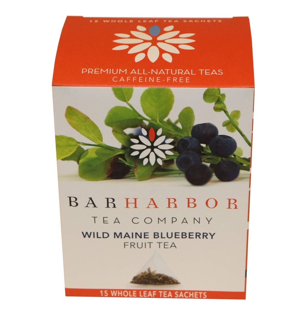 organic wild maine blueberry tea