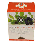 organic wild maine blueberry tea