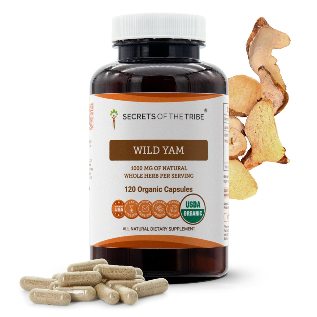 organic wild yam capsules for hormone balance
