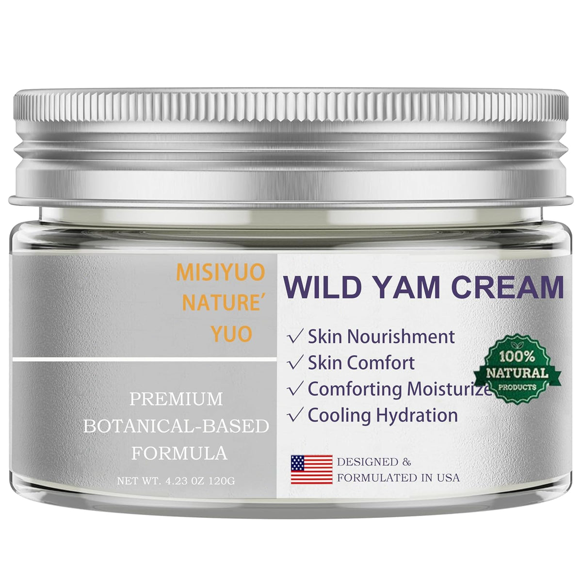 organic wild yam cream for menopause relief
