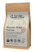 organic wild yarrow herbal tea bags