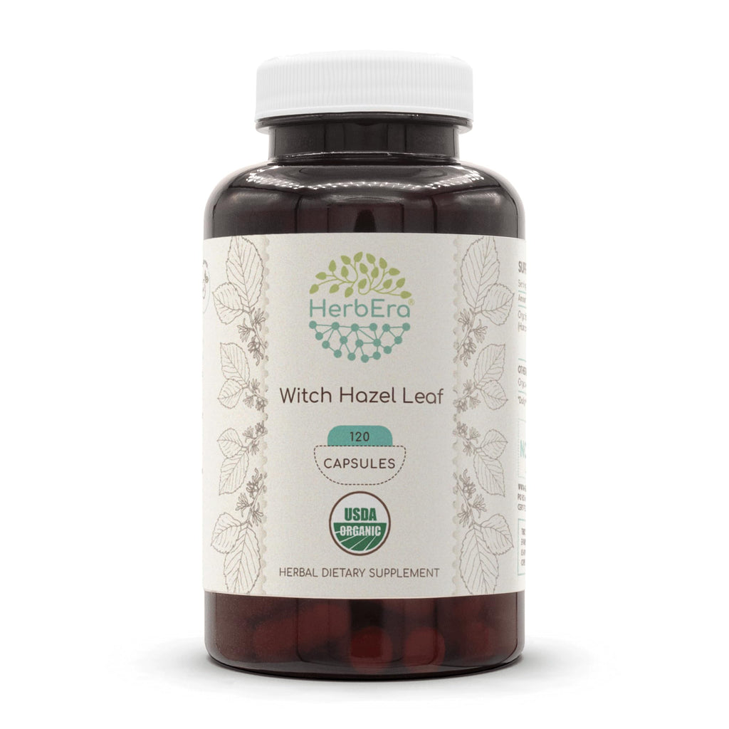 organic witch hazel leaf capsules