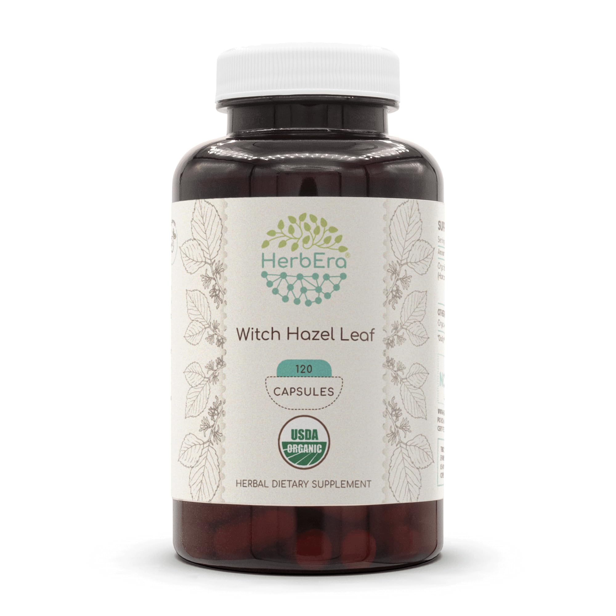organic witch hazel leaf capsules