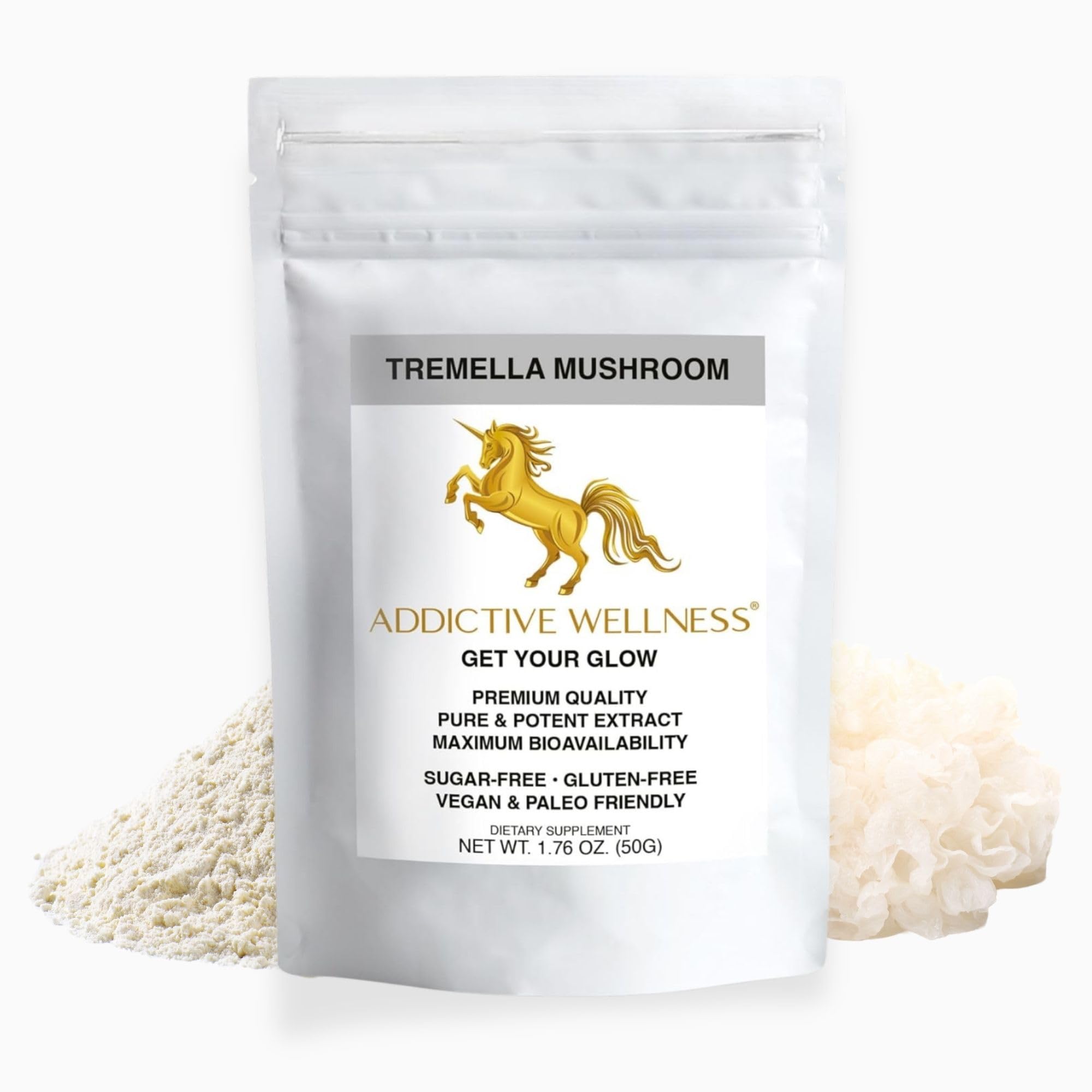 organic wood grown mushroom extract