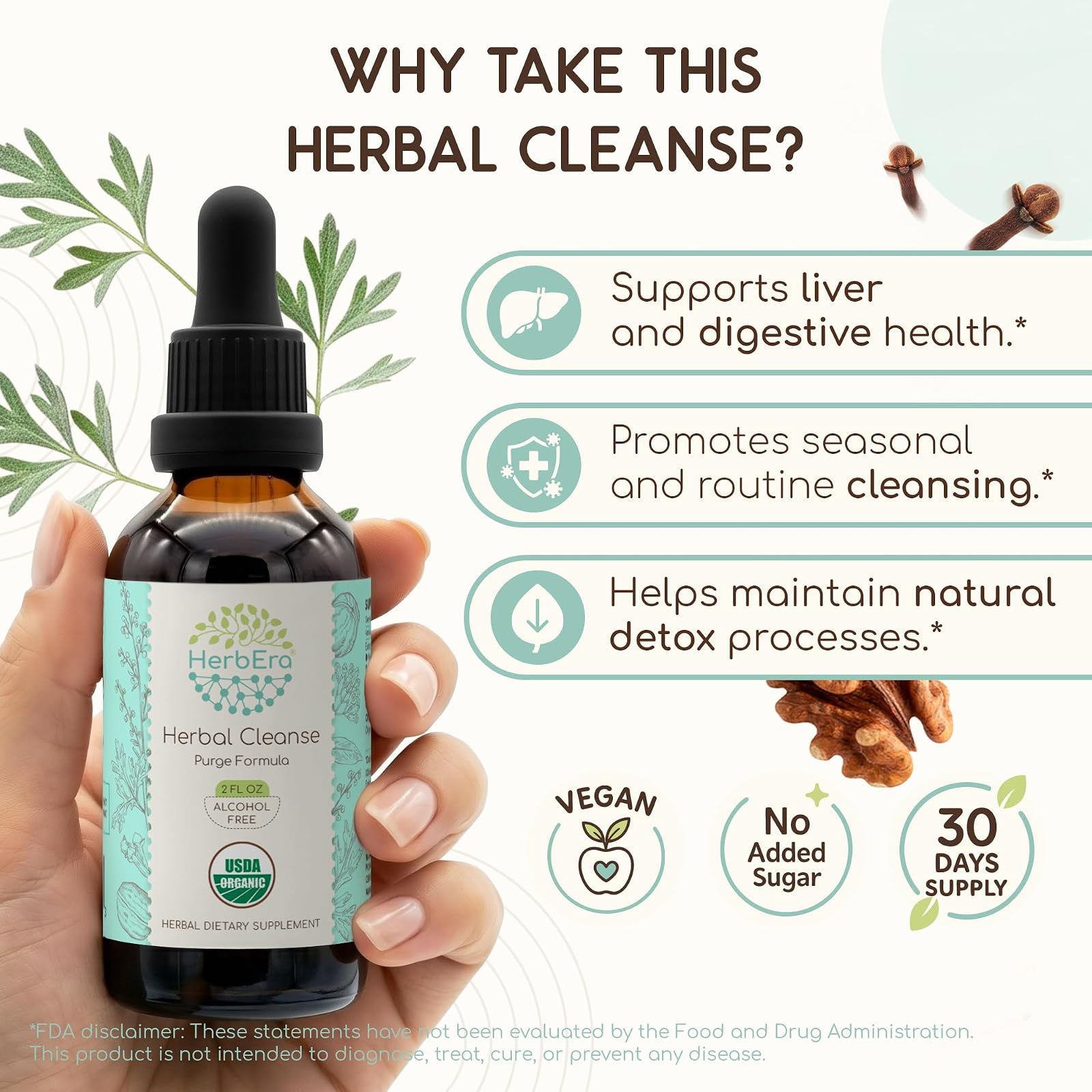 organic wormwood herb detox tea