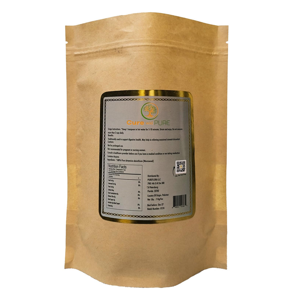 Organic wormwood herb for detox