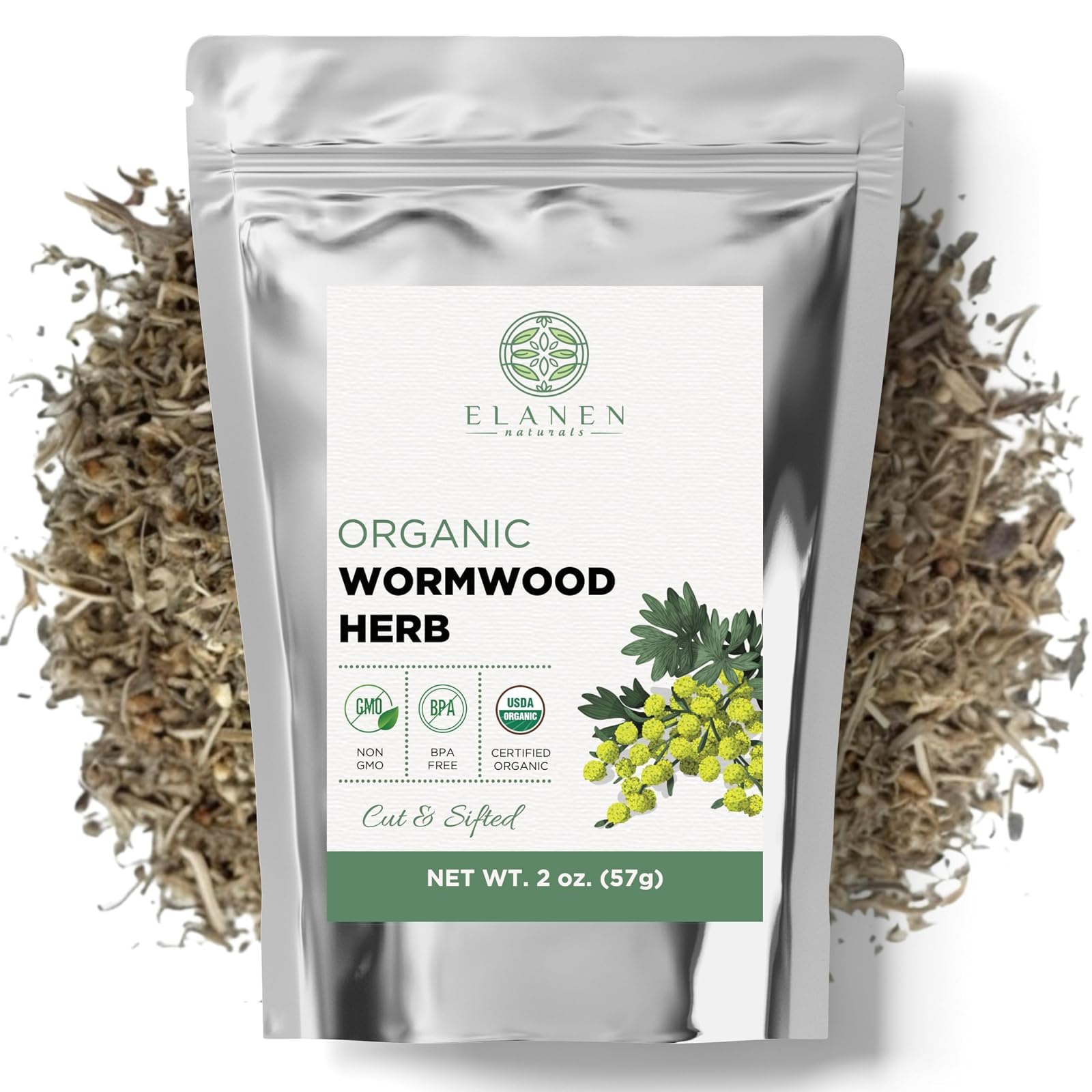 organic wormwood herb for tea