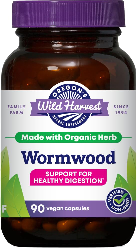 organic wormwood herbal supplement benefits