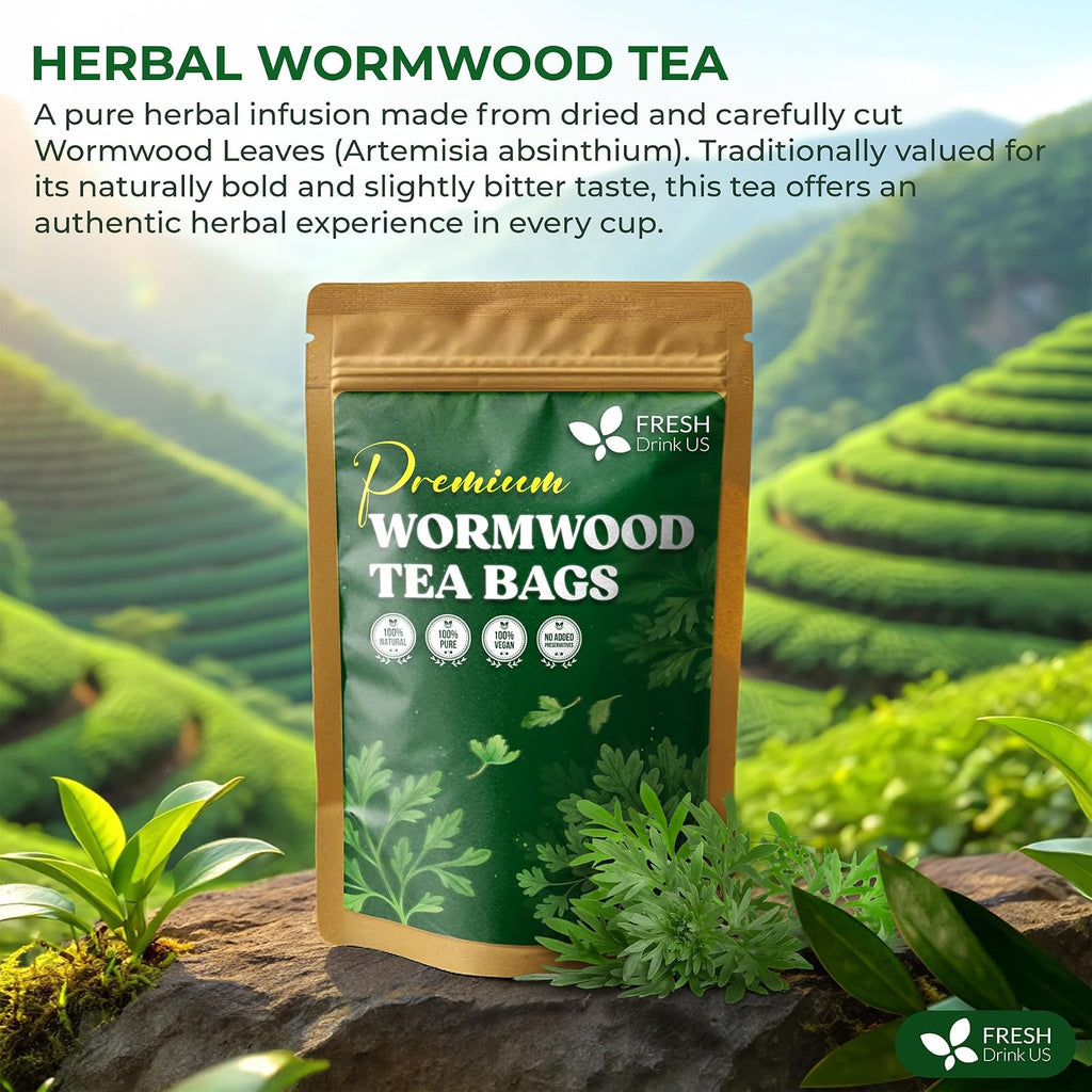 organic wormwood tea for detox
