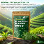organic wormwood tea for detox