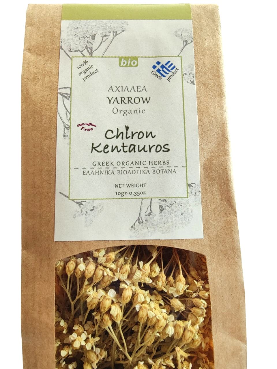 Organic Yarrow Achillea flower tea