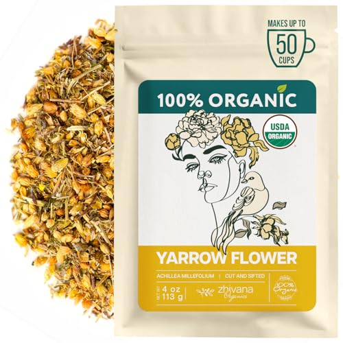 organic yarrow flower tea benefits