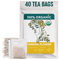 organic yarrow tea bags for wellness