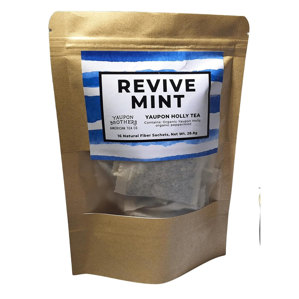 organic yaupon tea bags for energy