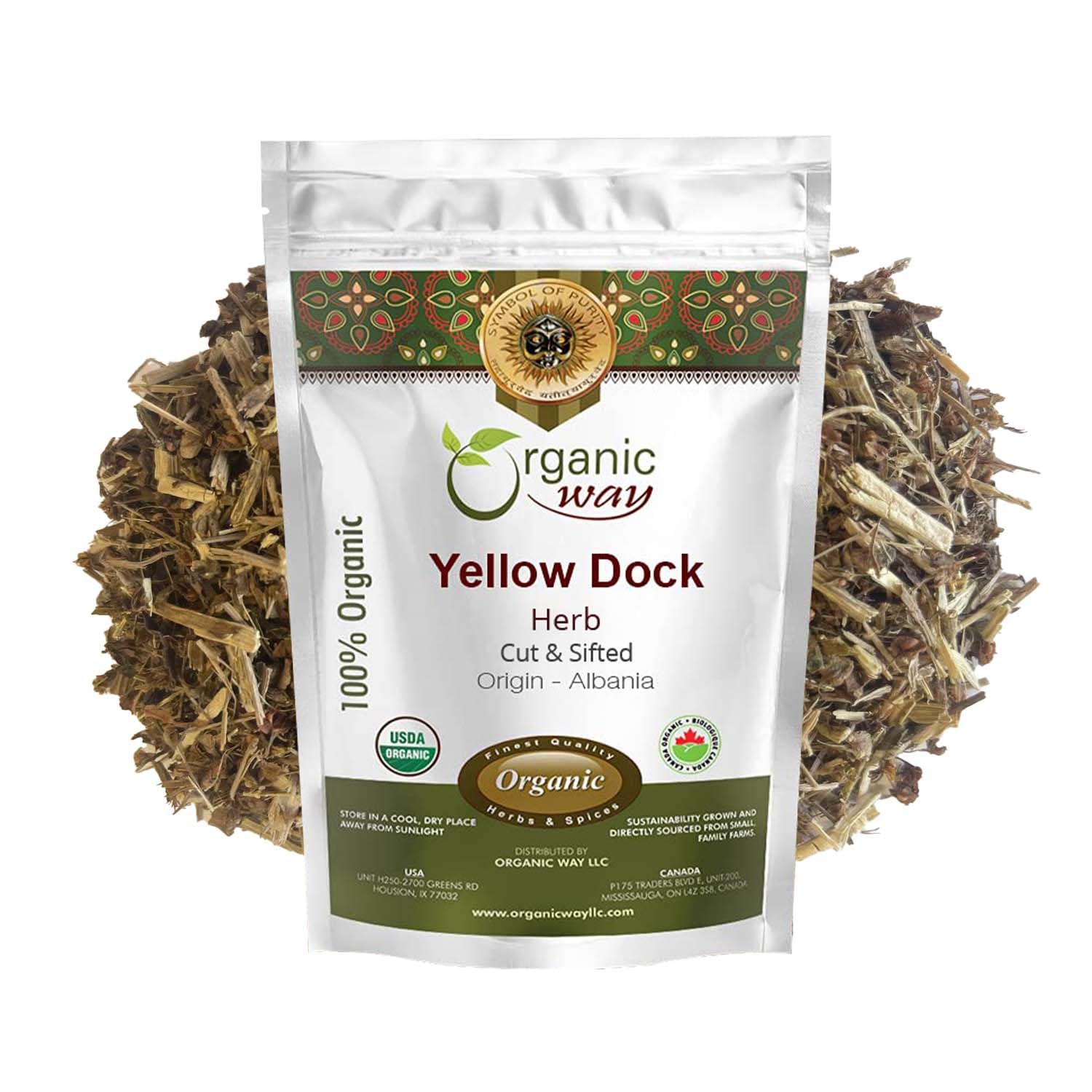 organic yellow dock herbal tea