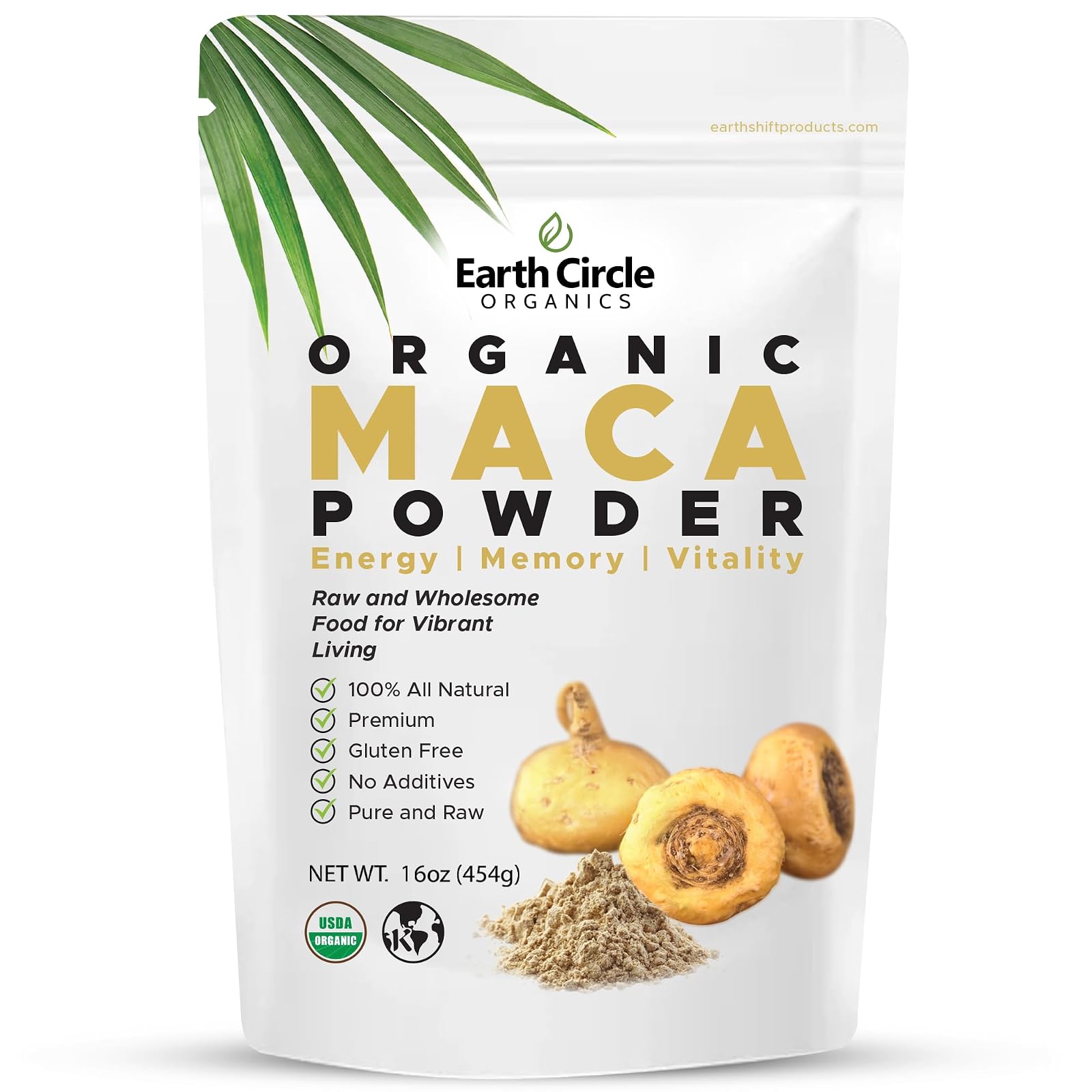 organic yellow maca root powder