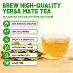 Organic Yerba Mate leaves for wellness