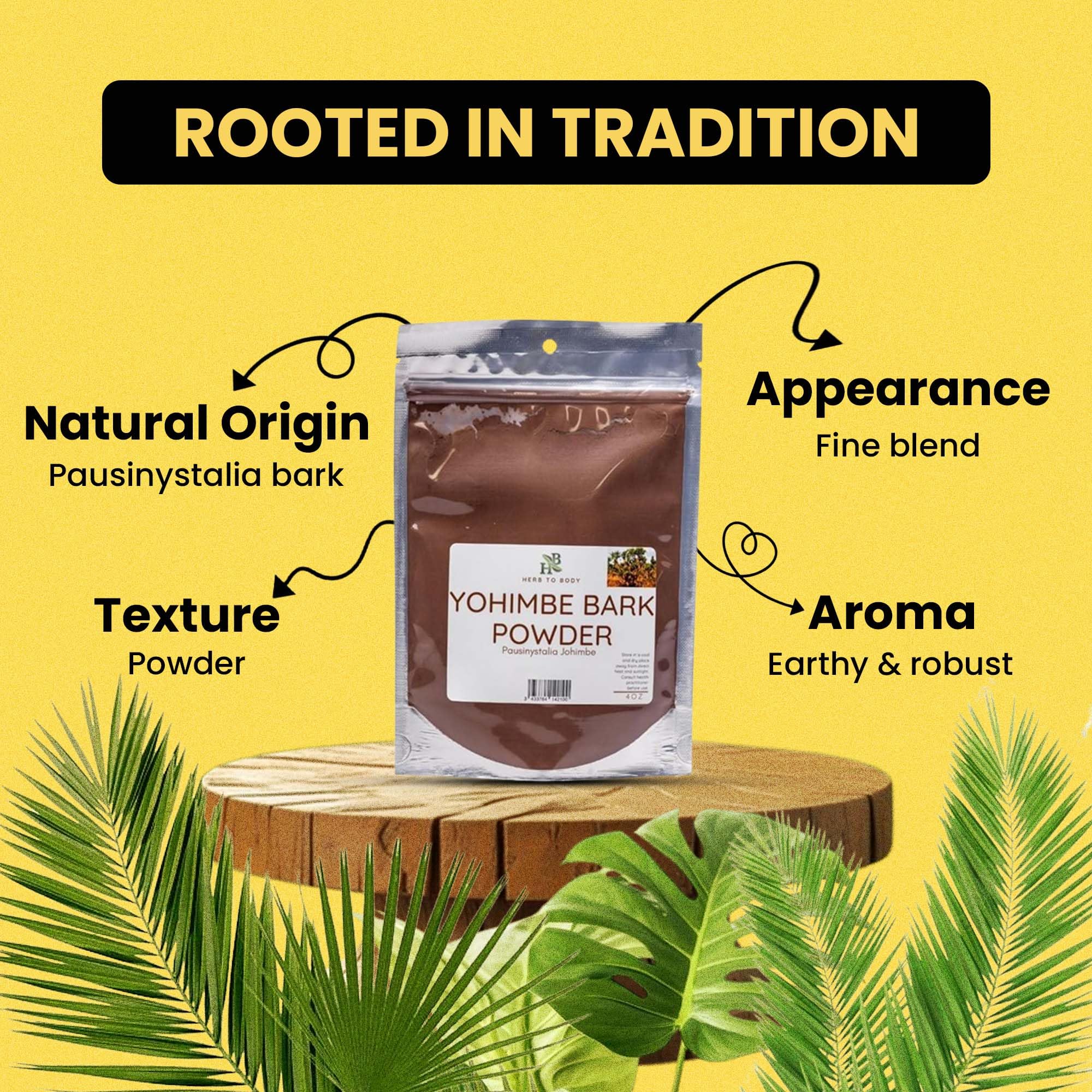 organic yohimbe for natural health