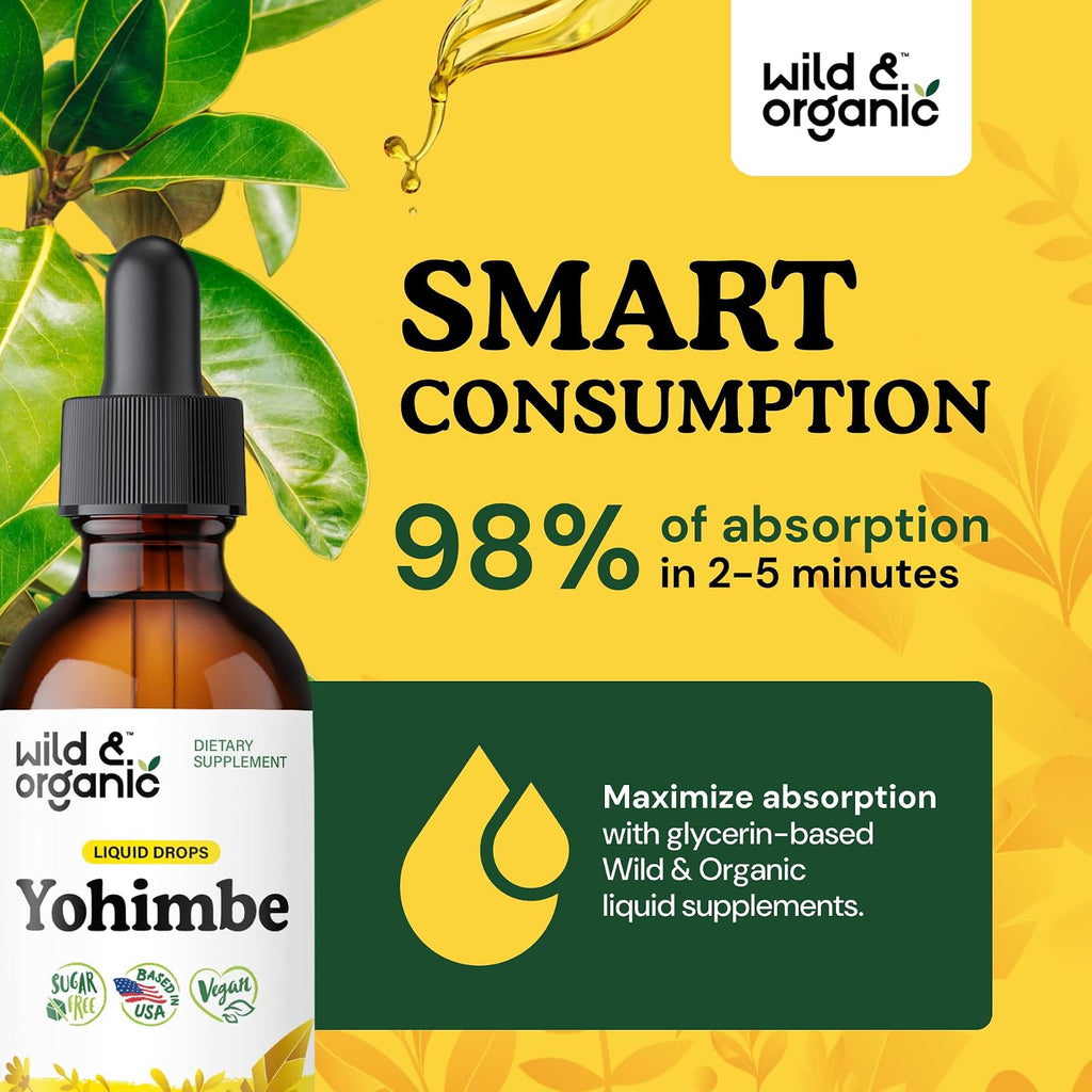 Organic Yohimbe for vitality support