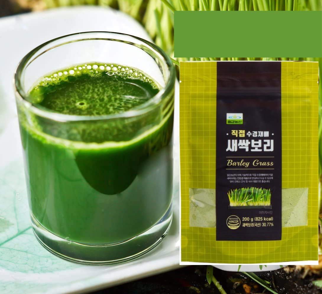 organic young barley grass nutrition