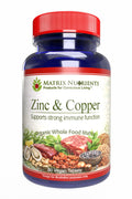 organic zinc and copper tablets
