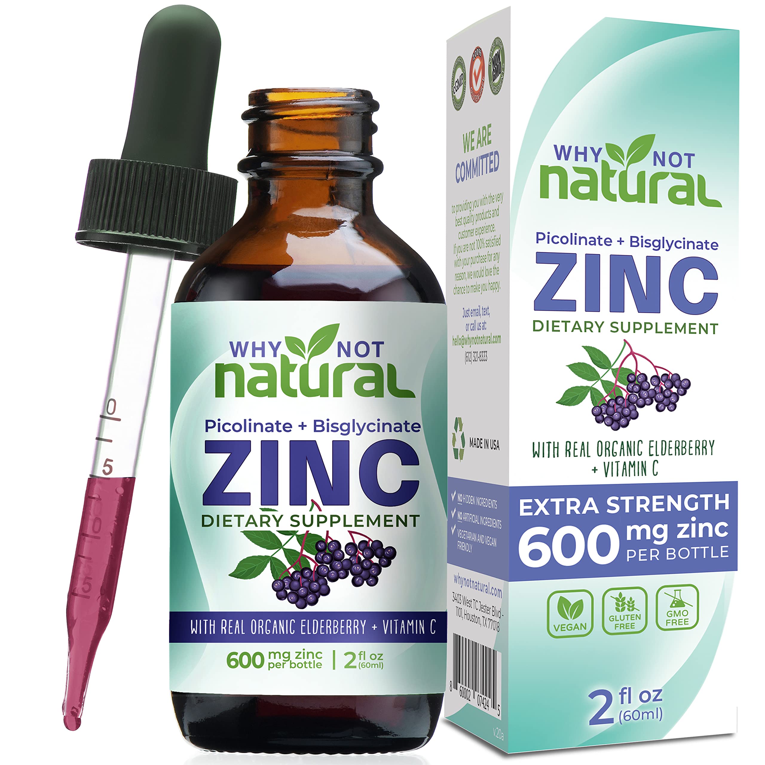 organic zinc drops for immunity