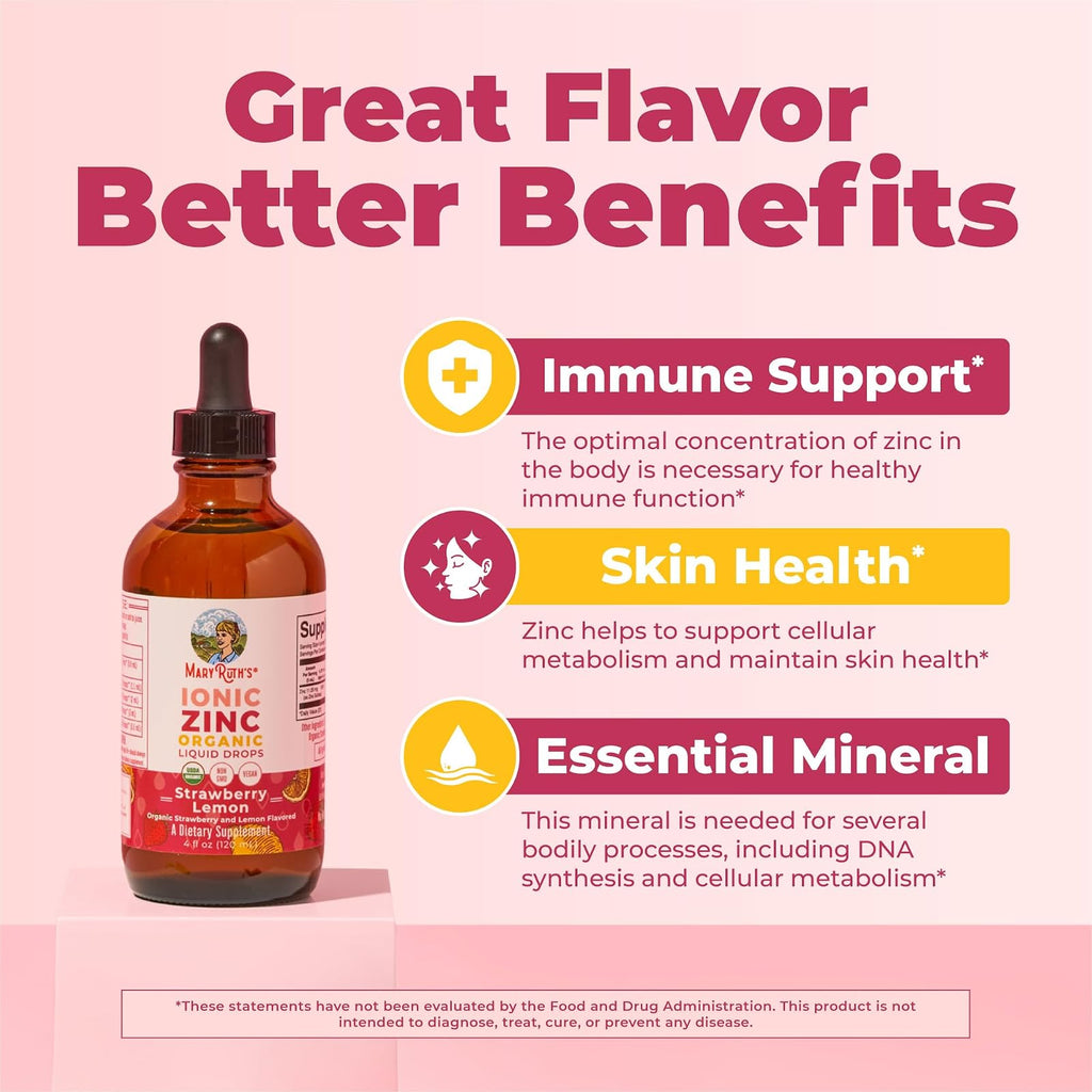Organic zinc for daily wellness