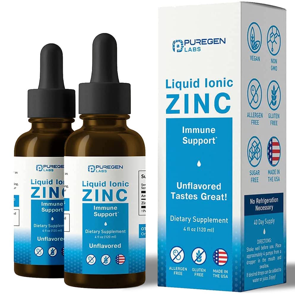 organic zinc liquid drops for immunity