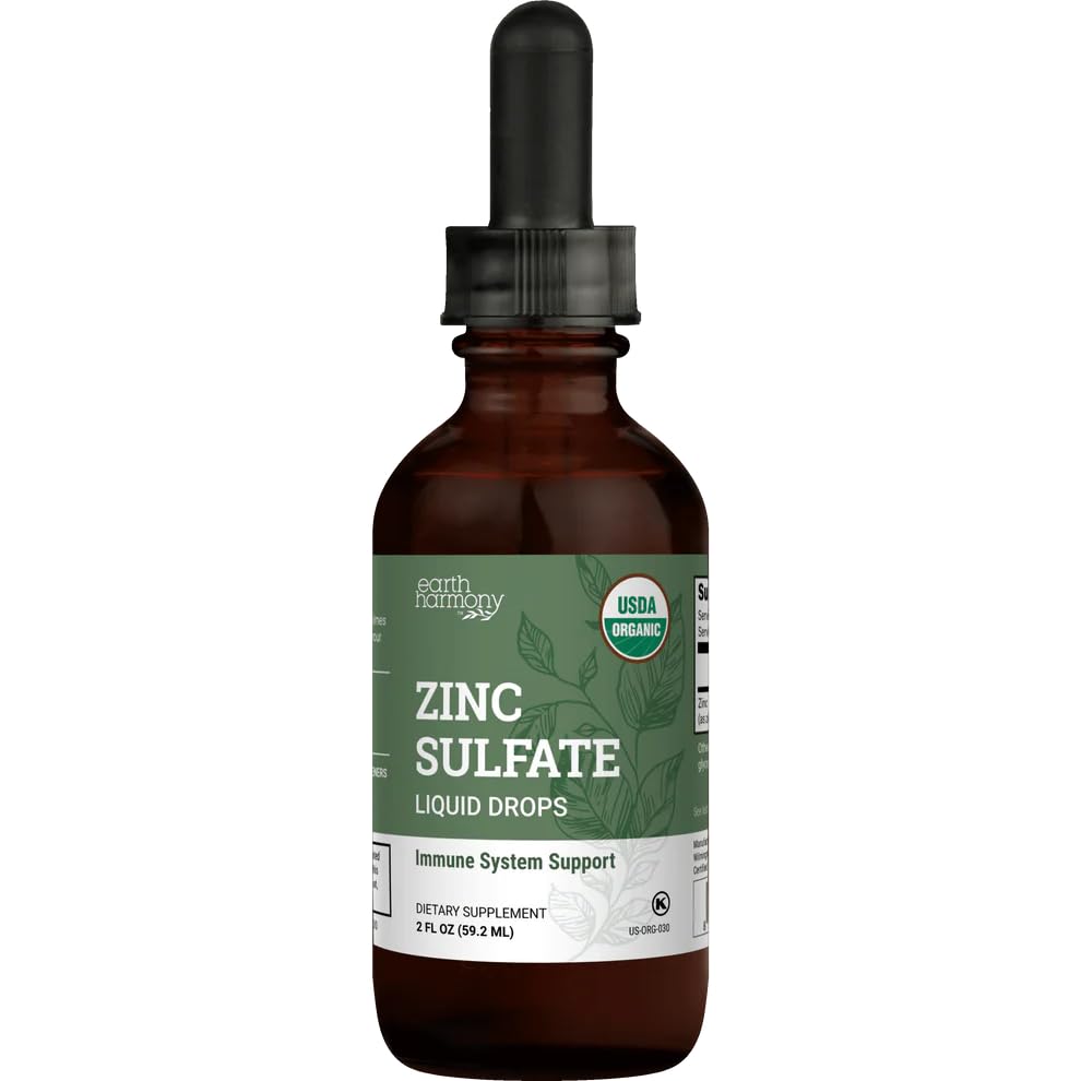 organic zinc sulfate supplement 7.5 mg