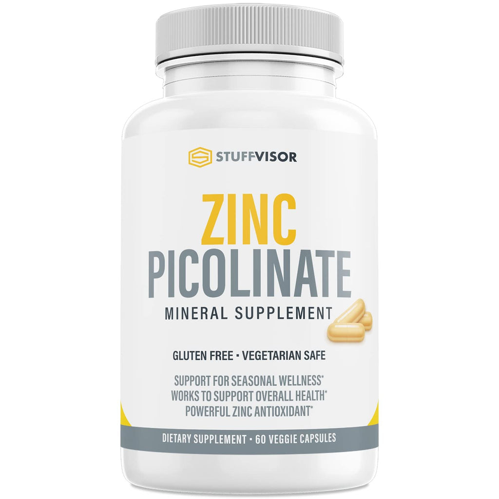 organic zinc supplement capsules