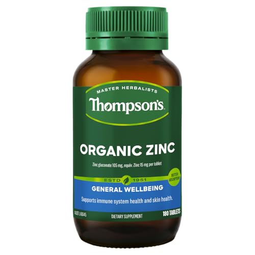 organic zinc tablets for overall health