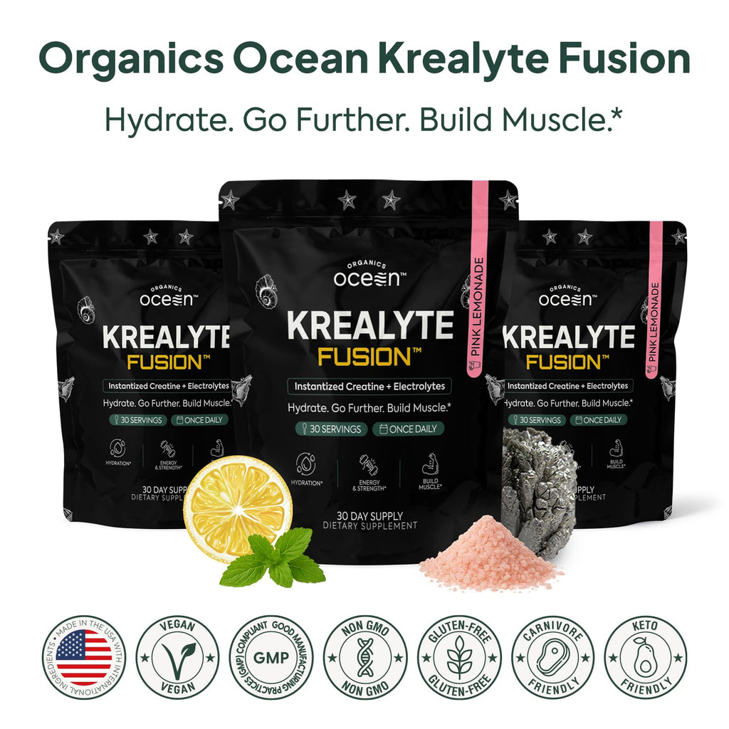 Organics creatine for strength training