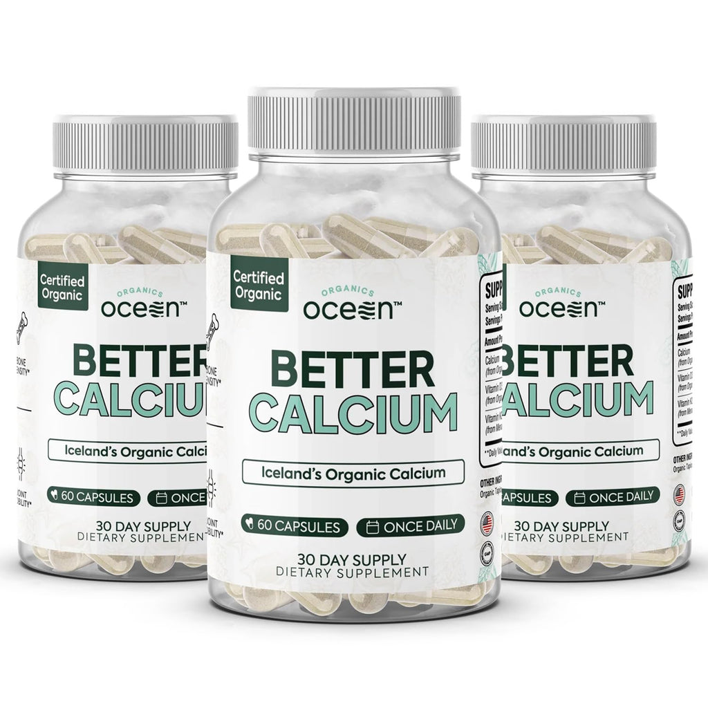 Organics Ocean calcium supplement benefits
