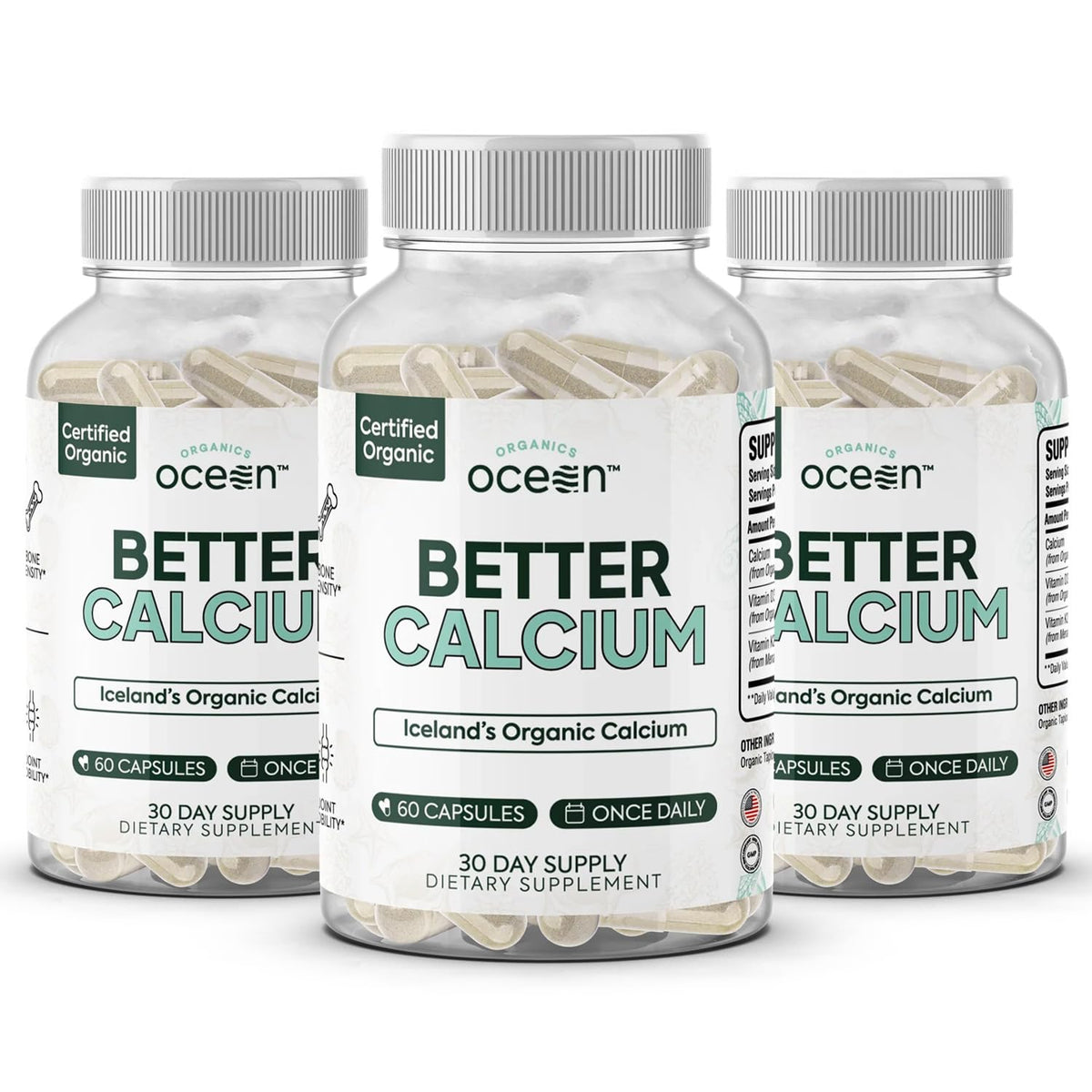 Organics Ocean calcium supplement benefits