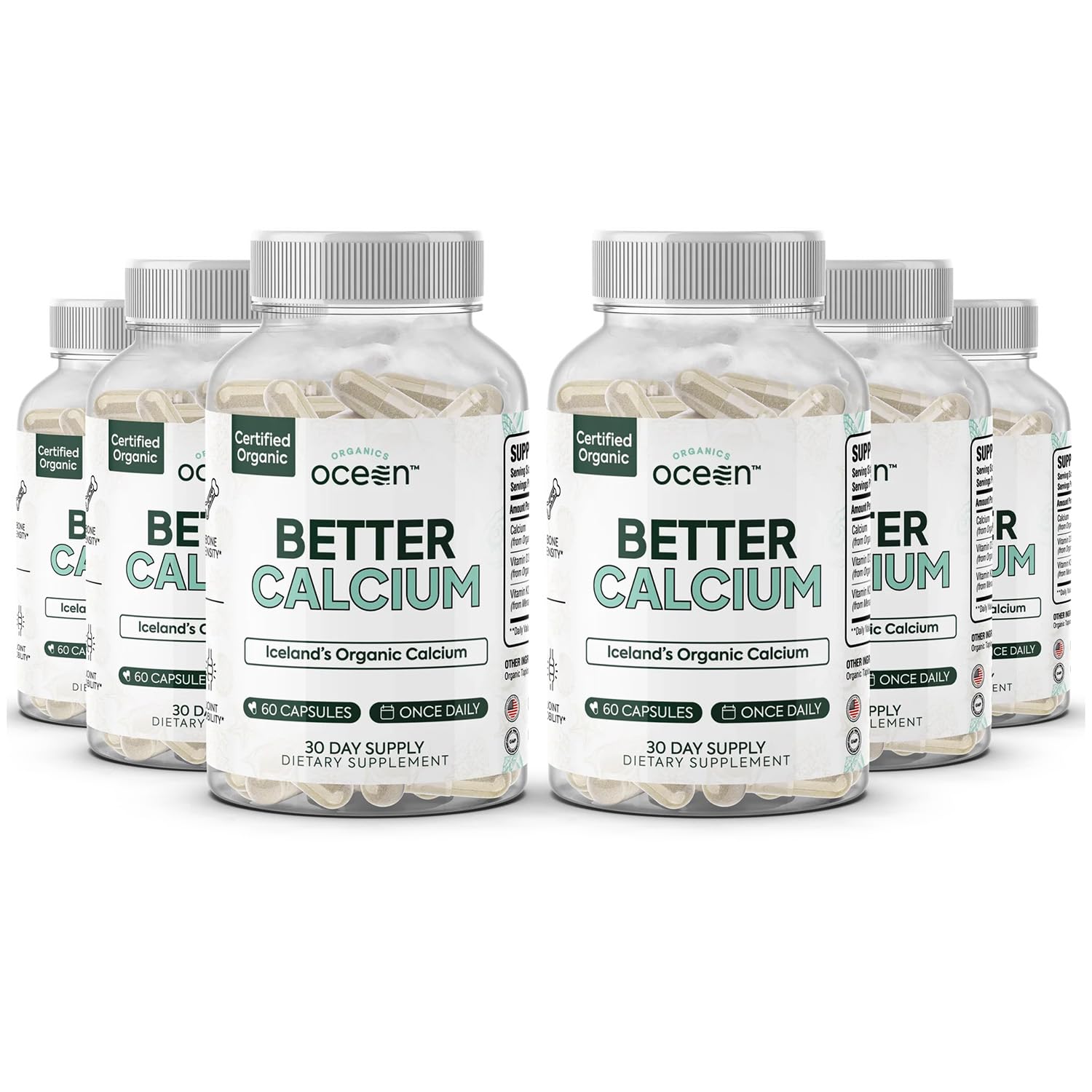 Organics Ocean calcium supplement benefits
