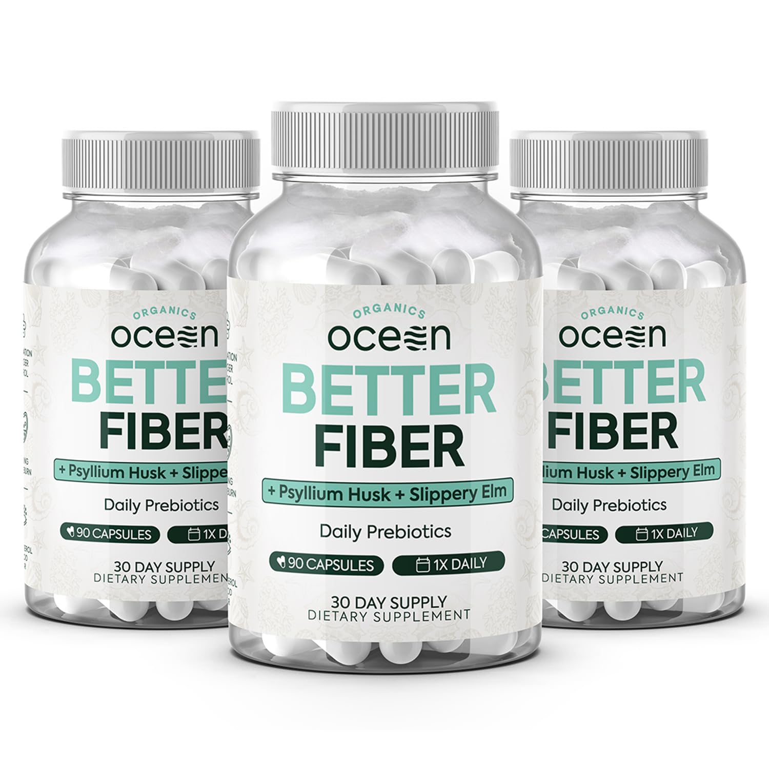 Organics Ocean daily fiber supplement
