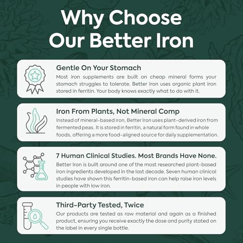 Organics Ocean iron for daily wellness
