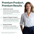Organics Ocean iron for improved absorption