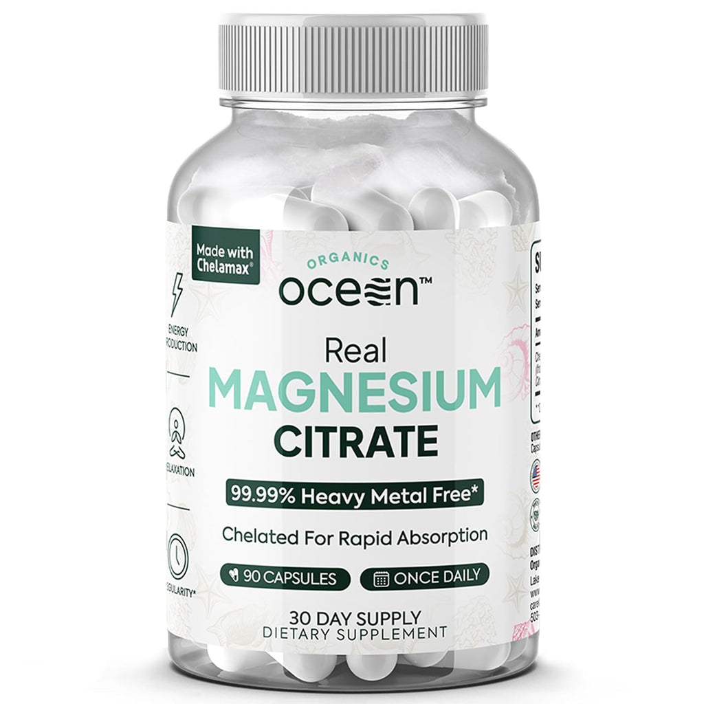 Organics Ocean magnesium citrate capsules