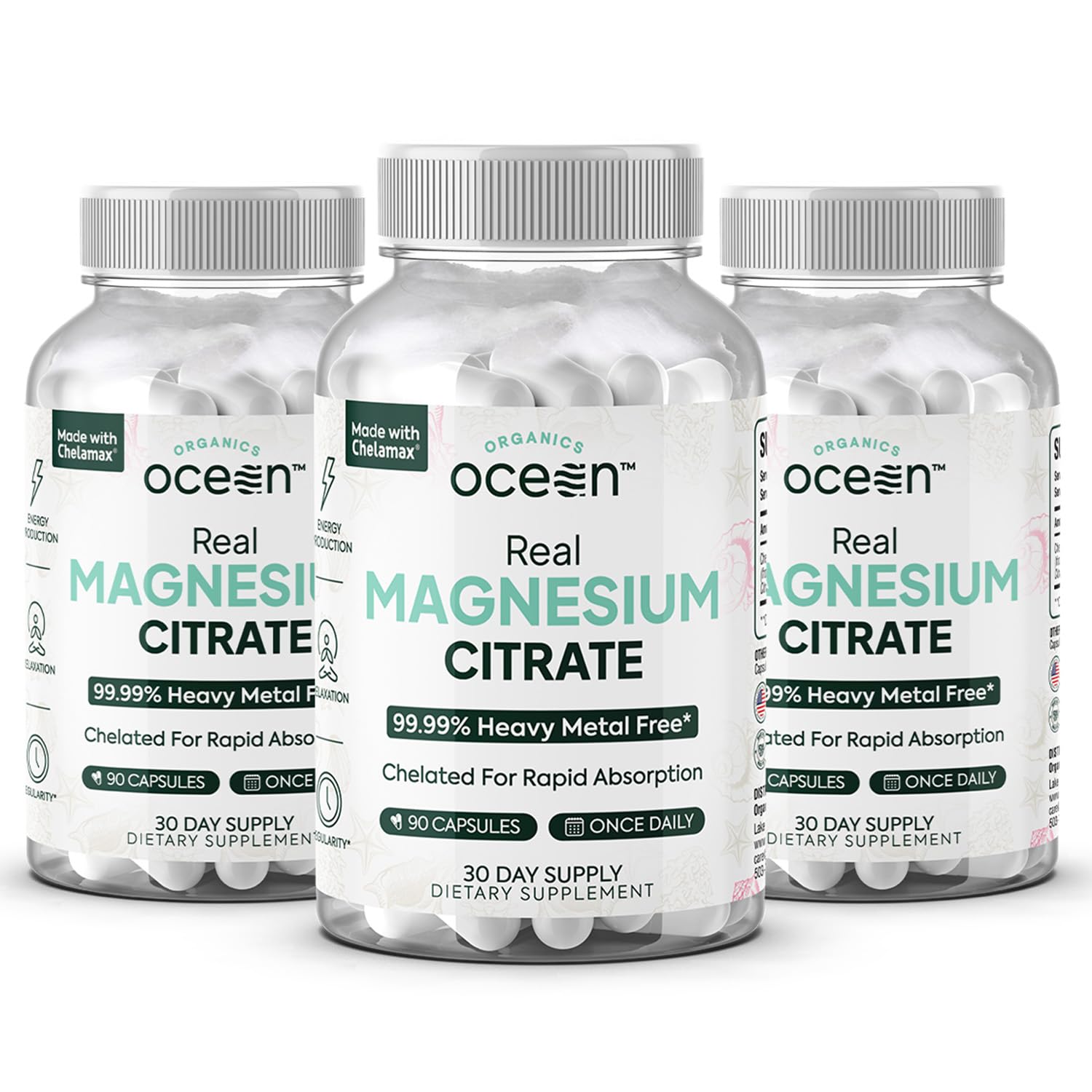 Organics Ocean magnesium citrate supplement