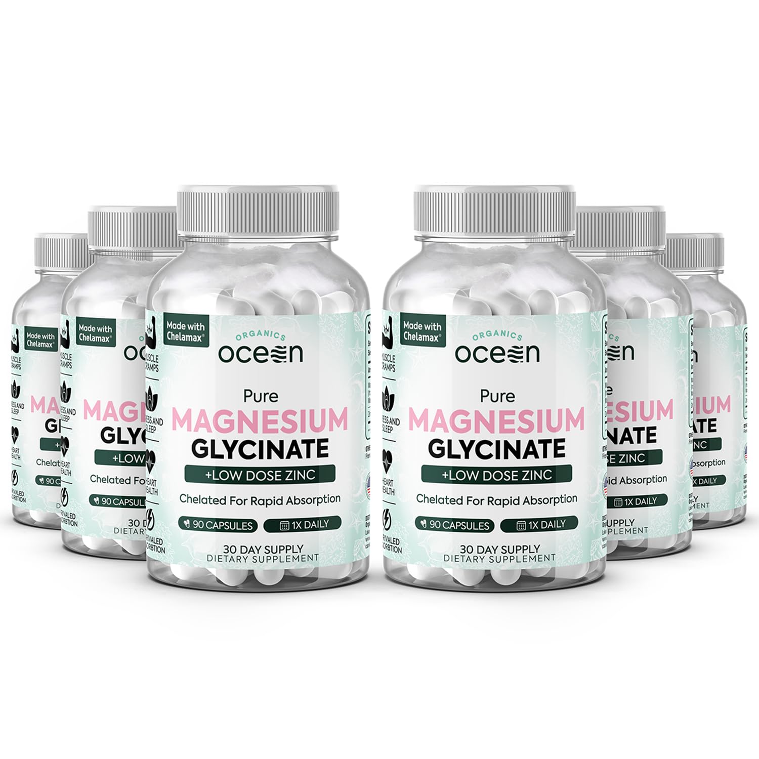 Organics Ocean Pure magnesium glycinate benefits