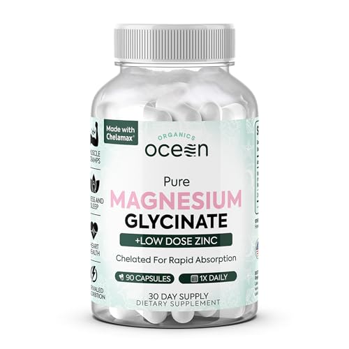 Organics Ocean Pure magnesium glycinate capsules