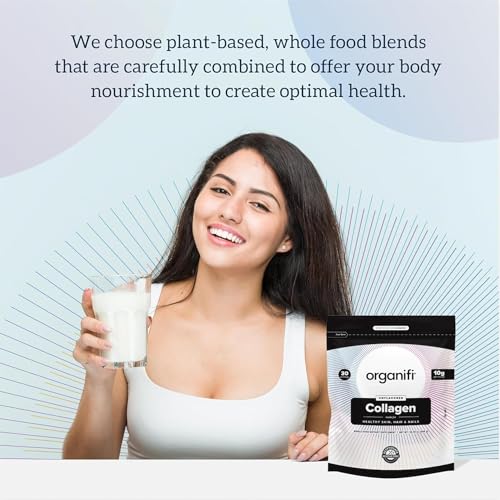 Organifi collagen powder with natural ingredients