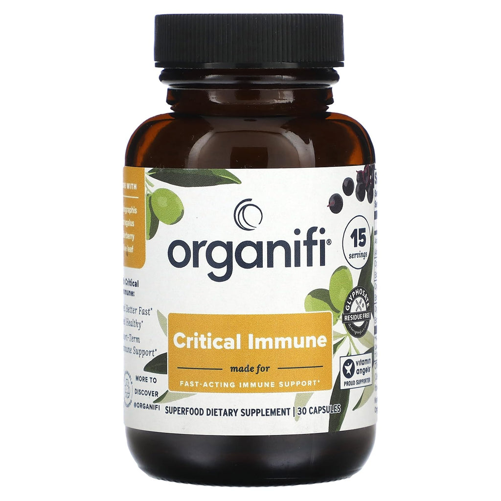 Organifi elderberry immune support capsules