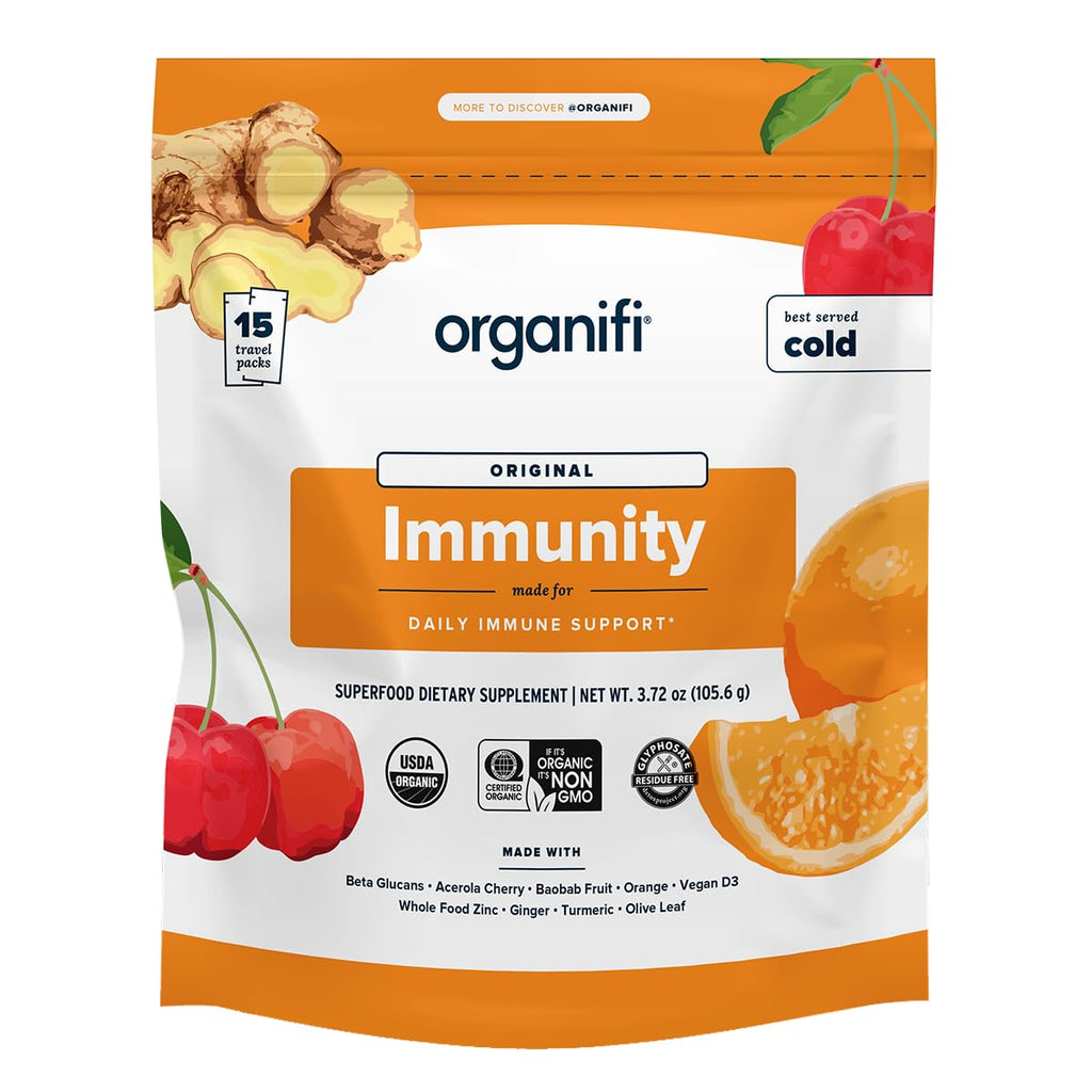 Organifi Immunity superfood powder packets