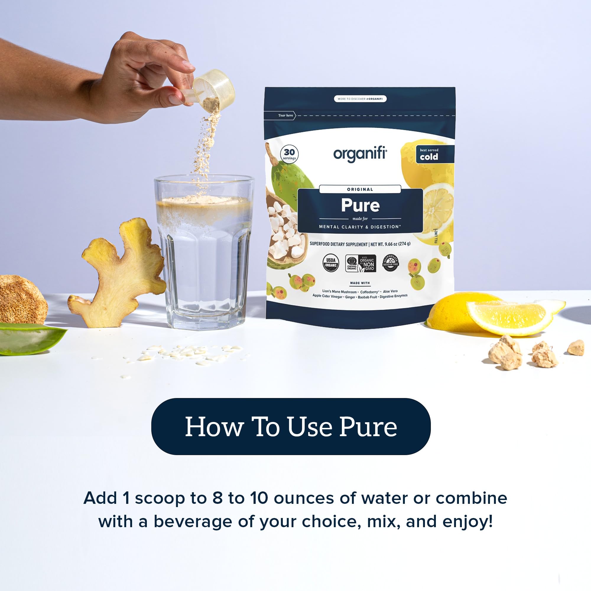 Organifi Pure for daily wellness