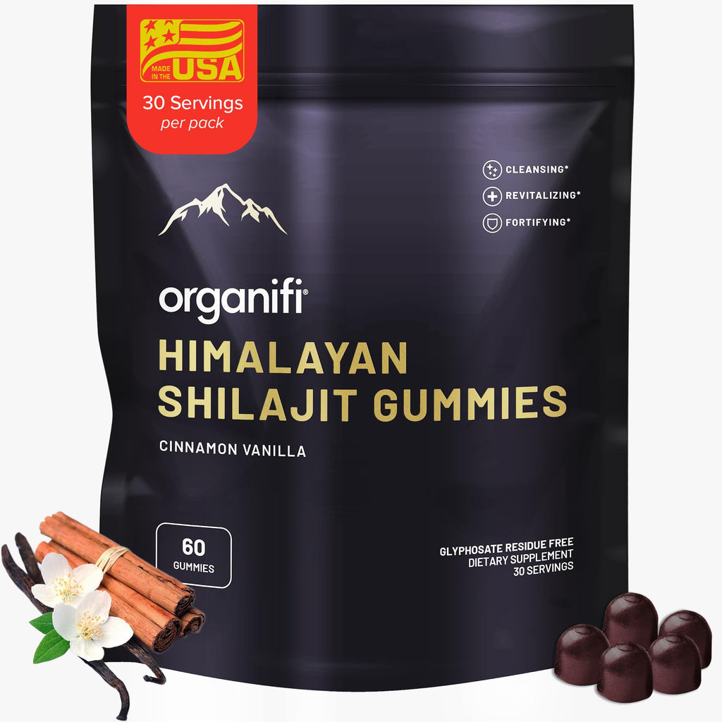 Organifi shilajit gummies for energy