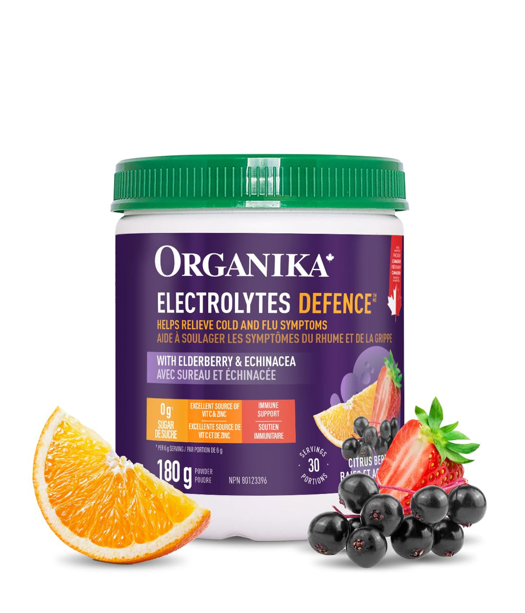 Organika blended vitamin supplements for hydration