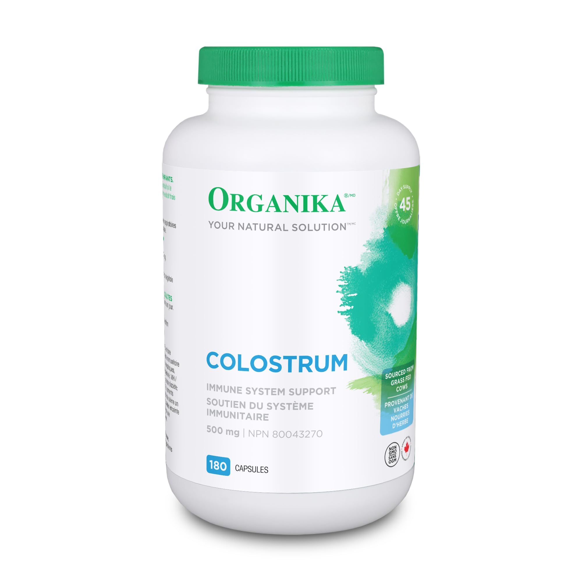 Organika Bovine Colostrum immune support